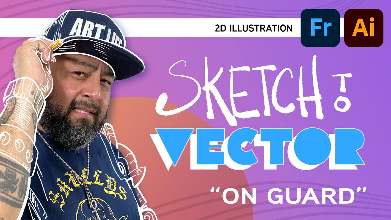 Sketch to Vector: On Guard with DTM
