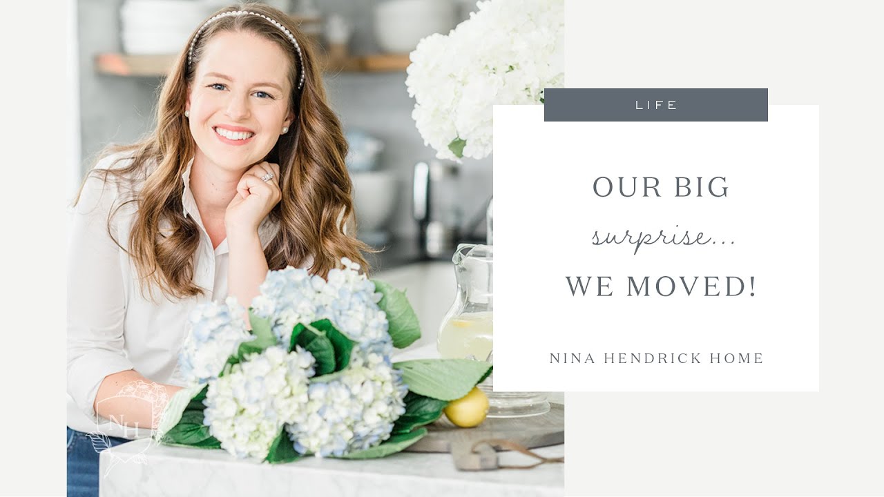 Our Big Surprise... We Moved! | Our Moving Announcement (Finally!)