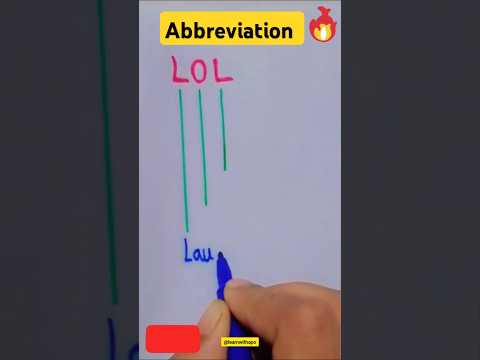 Full form of LOL #shortsfeed #spokenenglish #lol #fullform