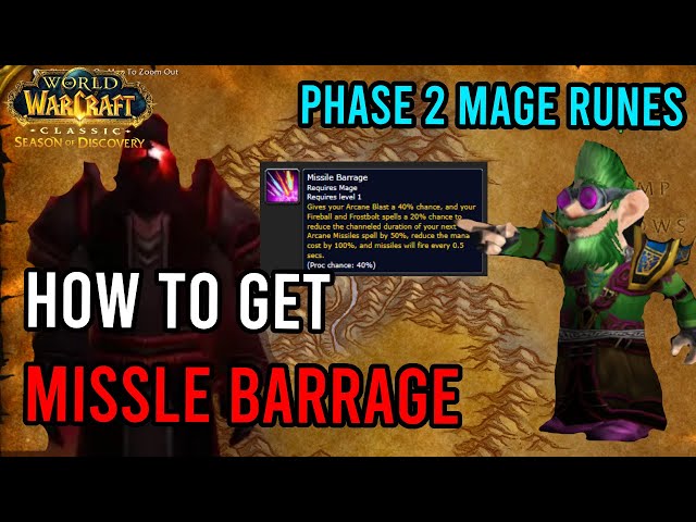WoW Classic Season of Discovery: All known Mage Runes and where to find ...