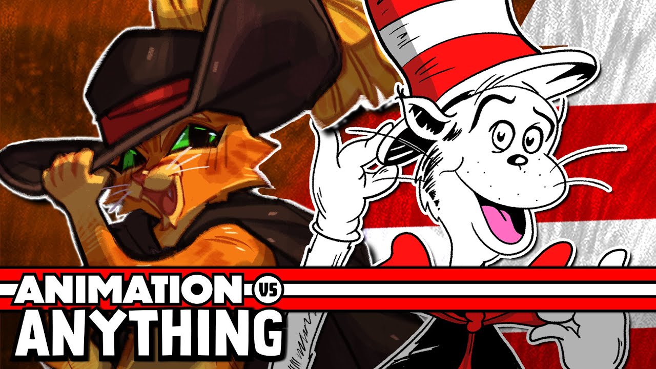 Puss in Boots vs The Cat in the Hat - Rap Battle! (ANIMATION VS ANYTHING: CH. III)