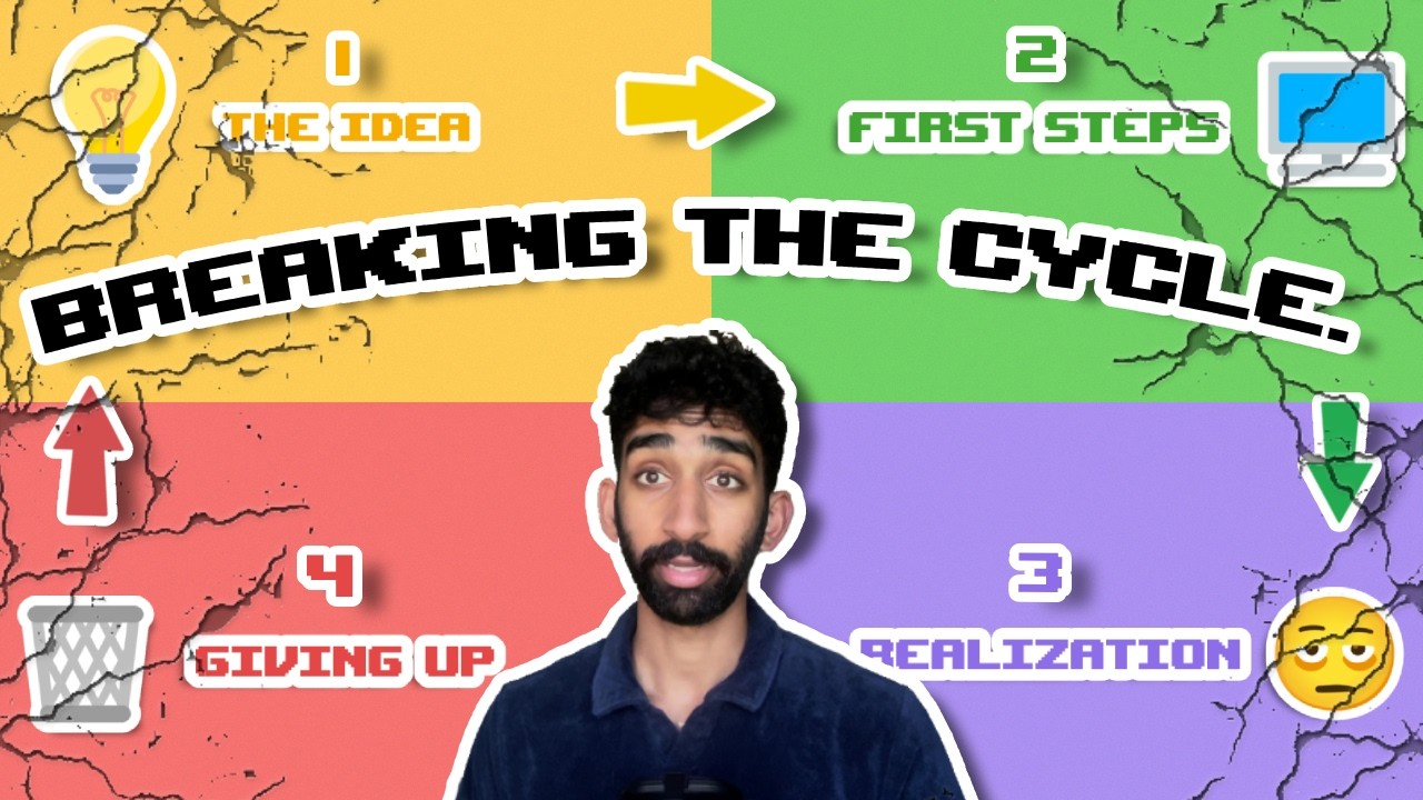 Why You Keep QUITTING Game Dev (And How to Stop!)