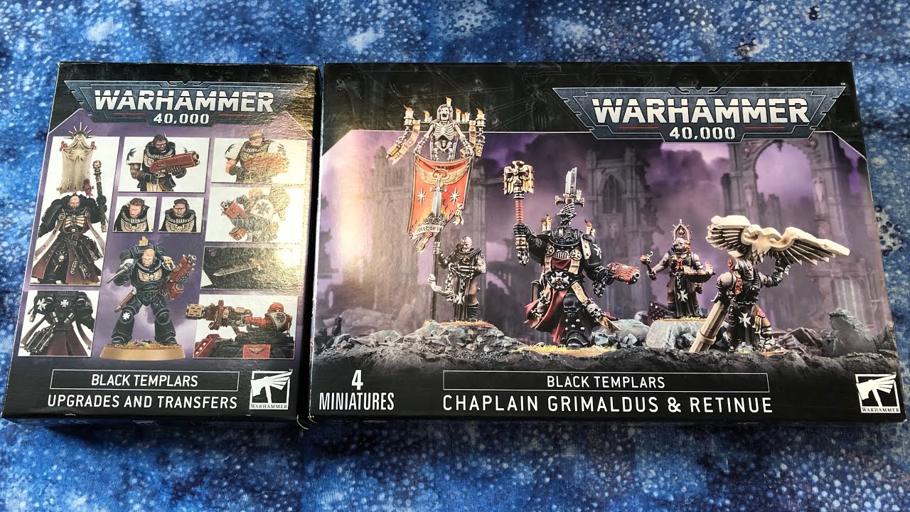 ASMR Let’s Build Grimaldus and Ramble! Black Templars Warhammer 40K