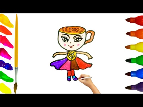 How to draw ballerina cappuccina italianbrainrot || Ballerina cappuccina italianbrainrot drawing ||