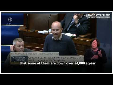 Tesco.com Worker Disciplined for Sharing Facebook Video - 11.07.23 [Paul Murphy TD]