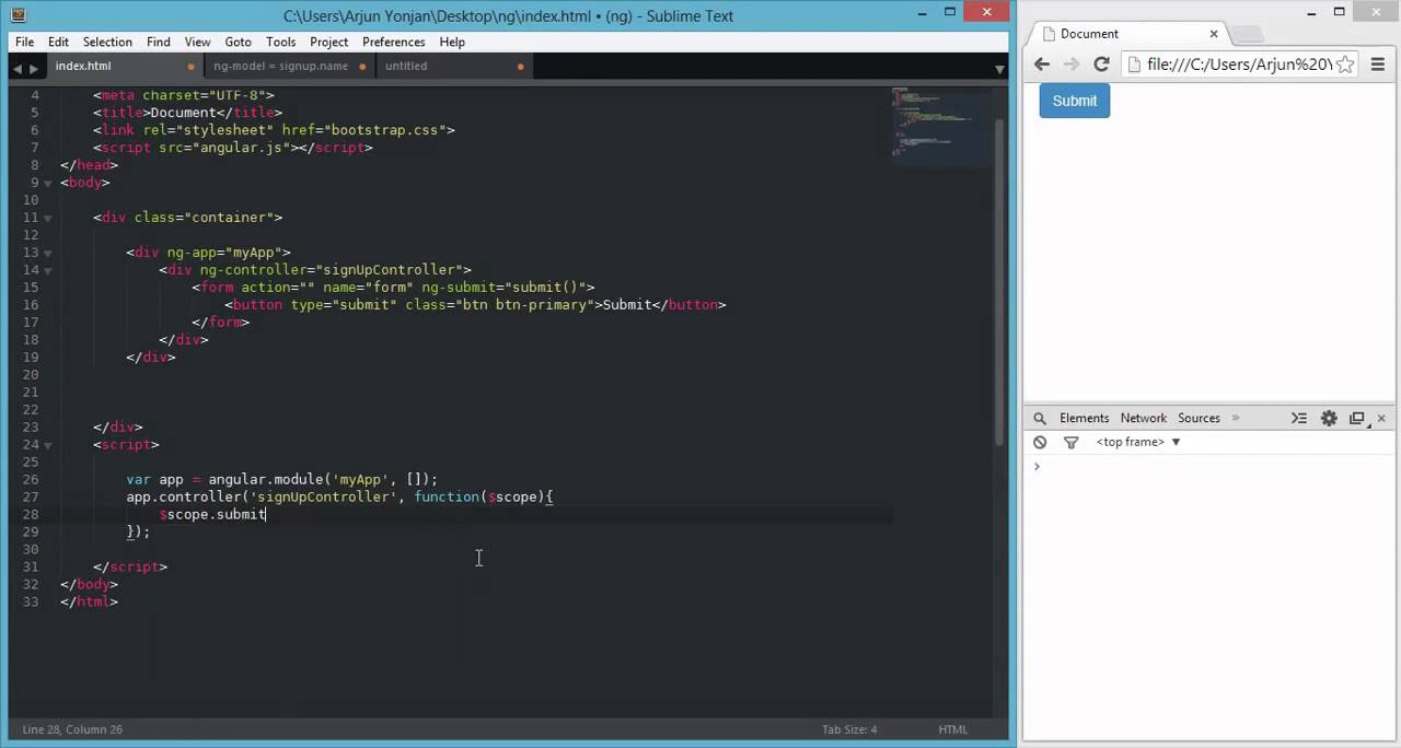 angularjs   ng submit and scope submit method 720p