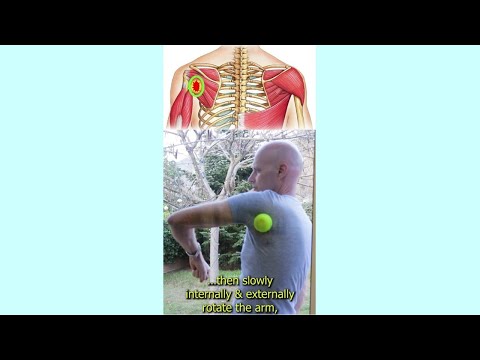 How to release Rotator Cuff Muscles Trigger Points