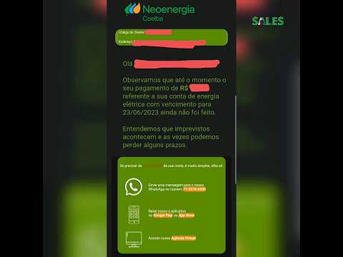 Conta Energia | WhatsApp | Online | 2 Via | Religação | Coelba | Neoenergia