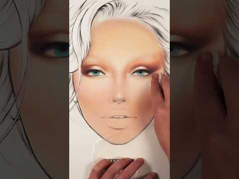 Face Chart tutorial EASY💄 Face Chart makeup for BEGINNERS #facechart