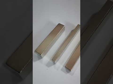SmCo Block Magnets with NiCuNi coating for magnetic applications, like magnetic motors, pumps