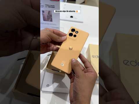 Motorola edge 50 unboxing || unboxing Motorola edge 50 || #new #mobile #unboxing #ytshorts #shorts