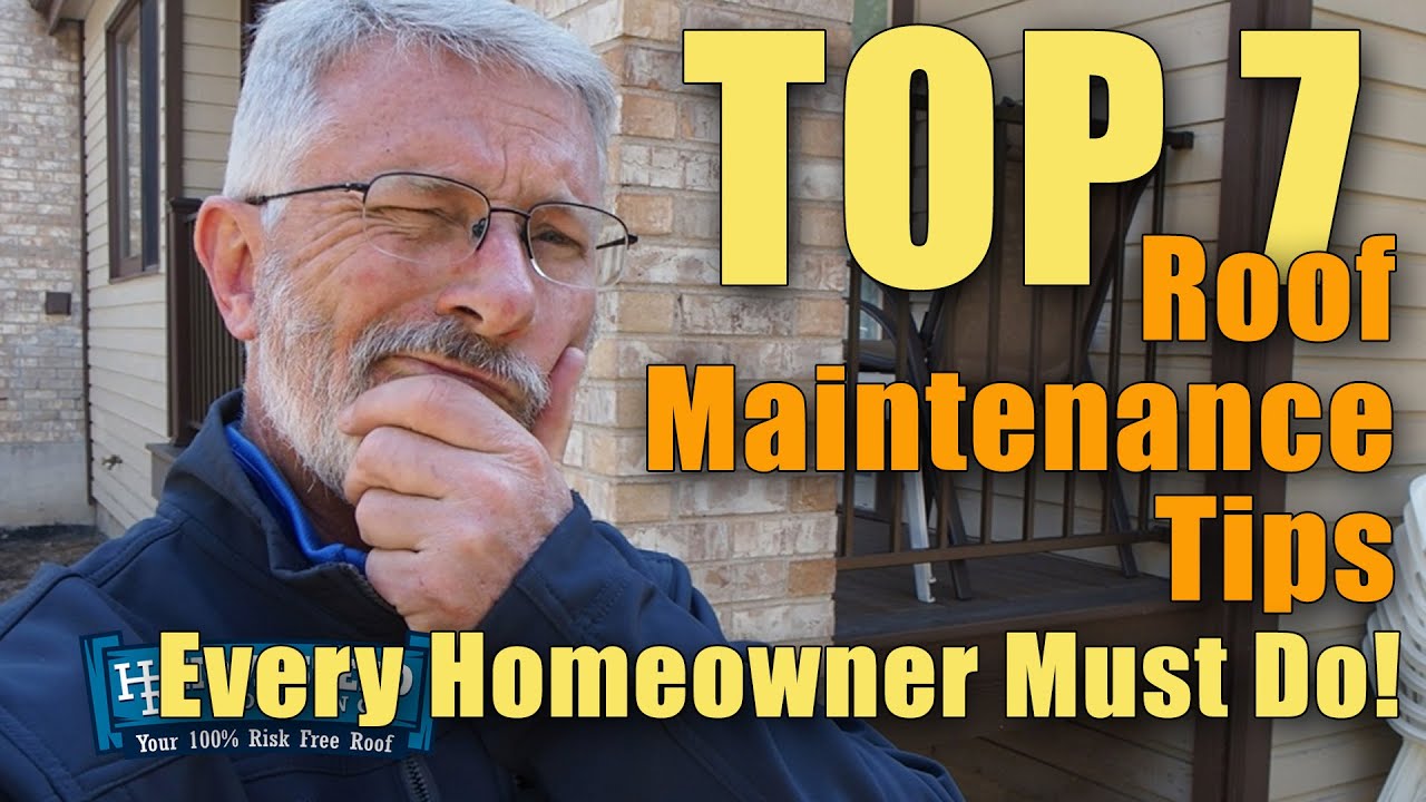 7 Roof Maintenance Tips Every Homeowner Must Do