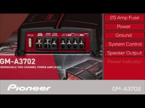 Pioneer GM-A3702, modelis - GM-A3702, žema kaina | Varle.lt