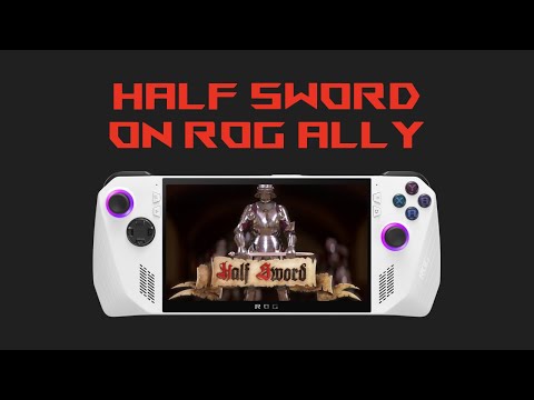 How to Play Half Sword on ROG Ally
