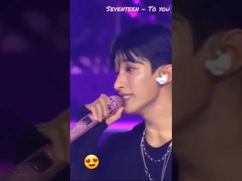 Lee Dokyeom 😍 his side profile while singing 😭 handsomee #seventeen #dk #leeseokmin