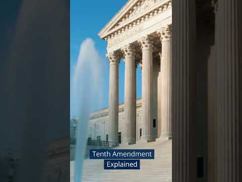 The Constitution of the United States Tenth Amendment