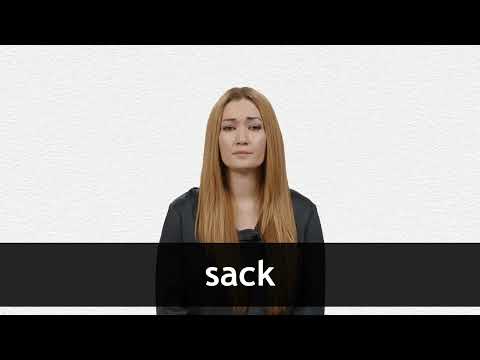 How to pronounce SACK in American English