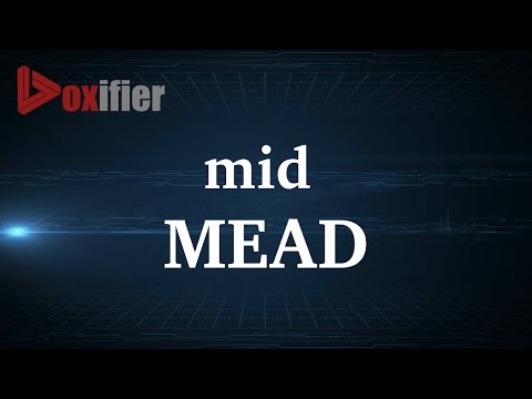 How to Pronunce Mead in English - Voxifier.com