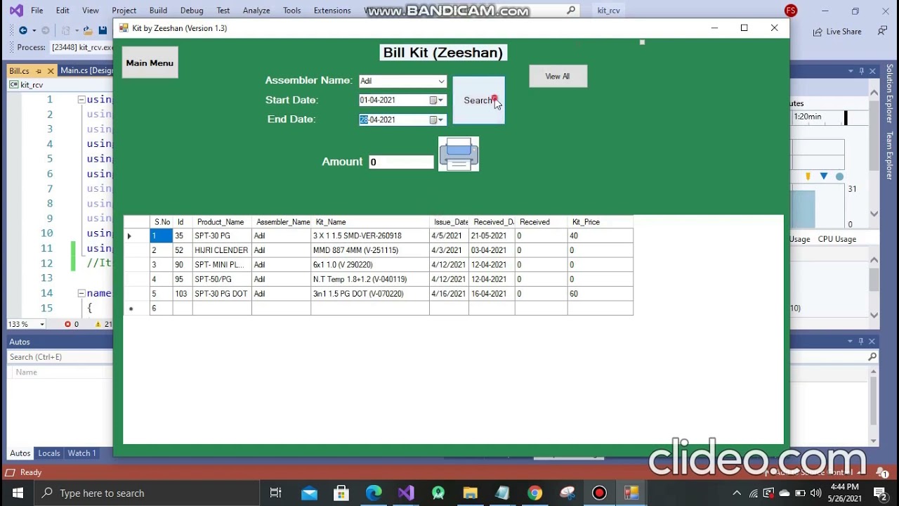 Search data between two dates in MySql