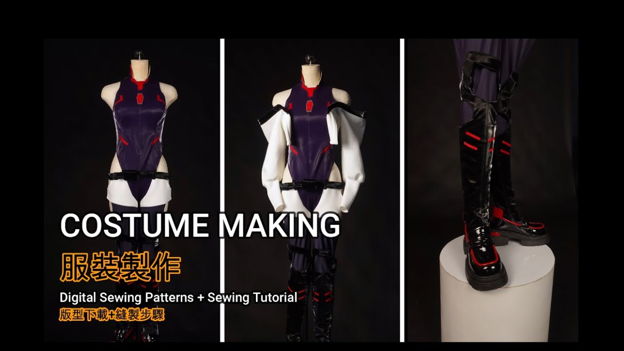How to Make Lucy’s Cyberpunk Costume | Full DIY Sewing Tutorial + Pattern Guide