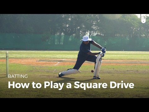 How to Play a Square Drive | Cricket