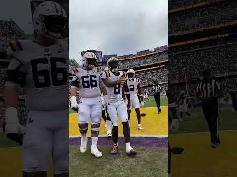 LSU Football Malik Nabers touchdown @1045espn #tailoredtechnique #youtubeshorts #lsu #lsutigers