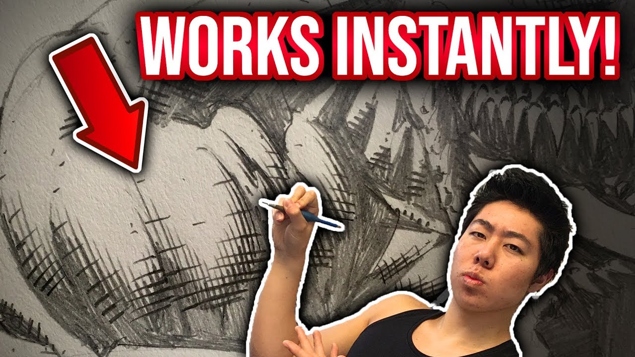 Best Cross Hatching Tip Ever (WORKS INSTANTLY!)