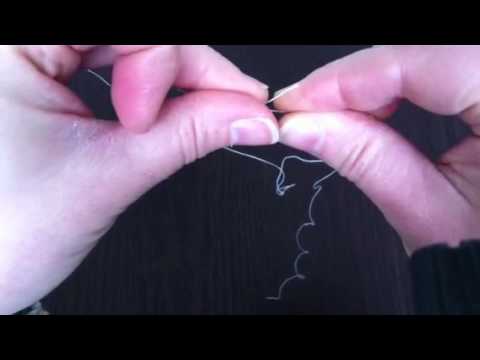 Tutorial – Needle your thread and tie your knot | Artisania
