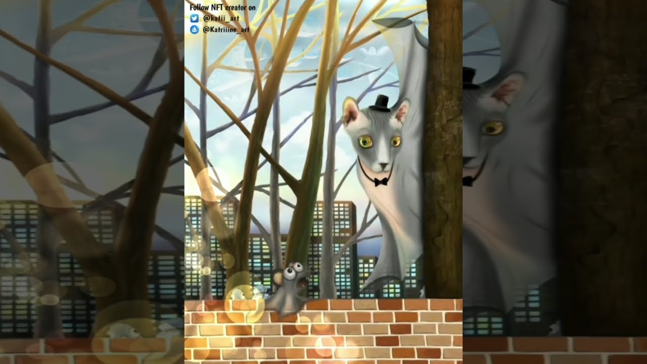 Bald cat ghost collection 