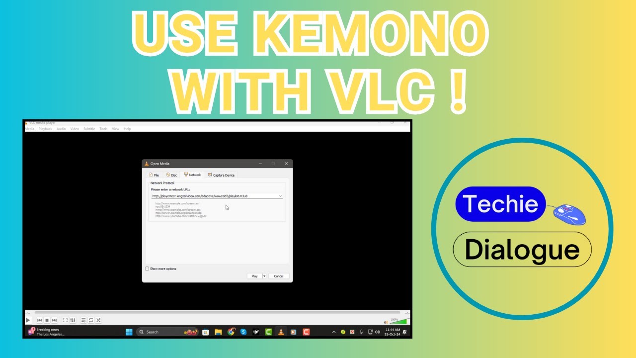 How to Use Kemono with VLC