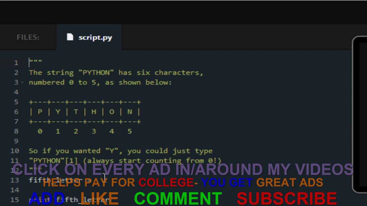 Codecademy Python 2013- Strings