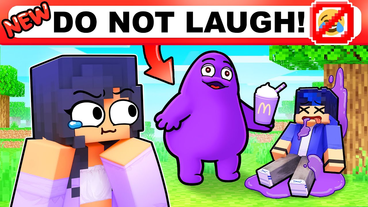 New DO NOT LAUGH in Minecraft!