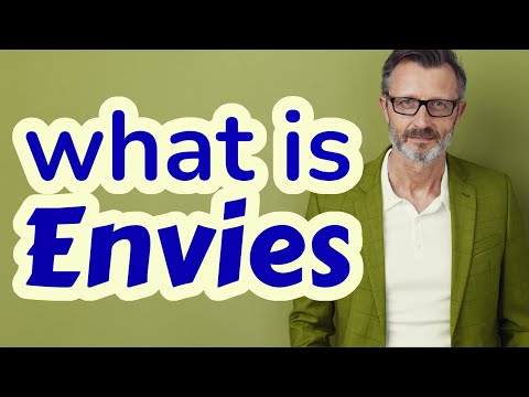 Envies | Meaning of envies 📖