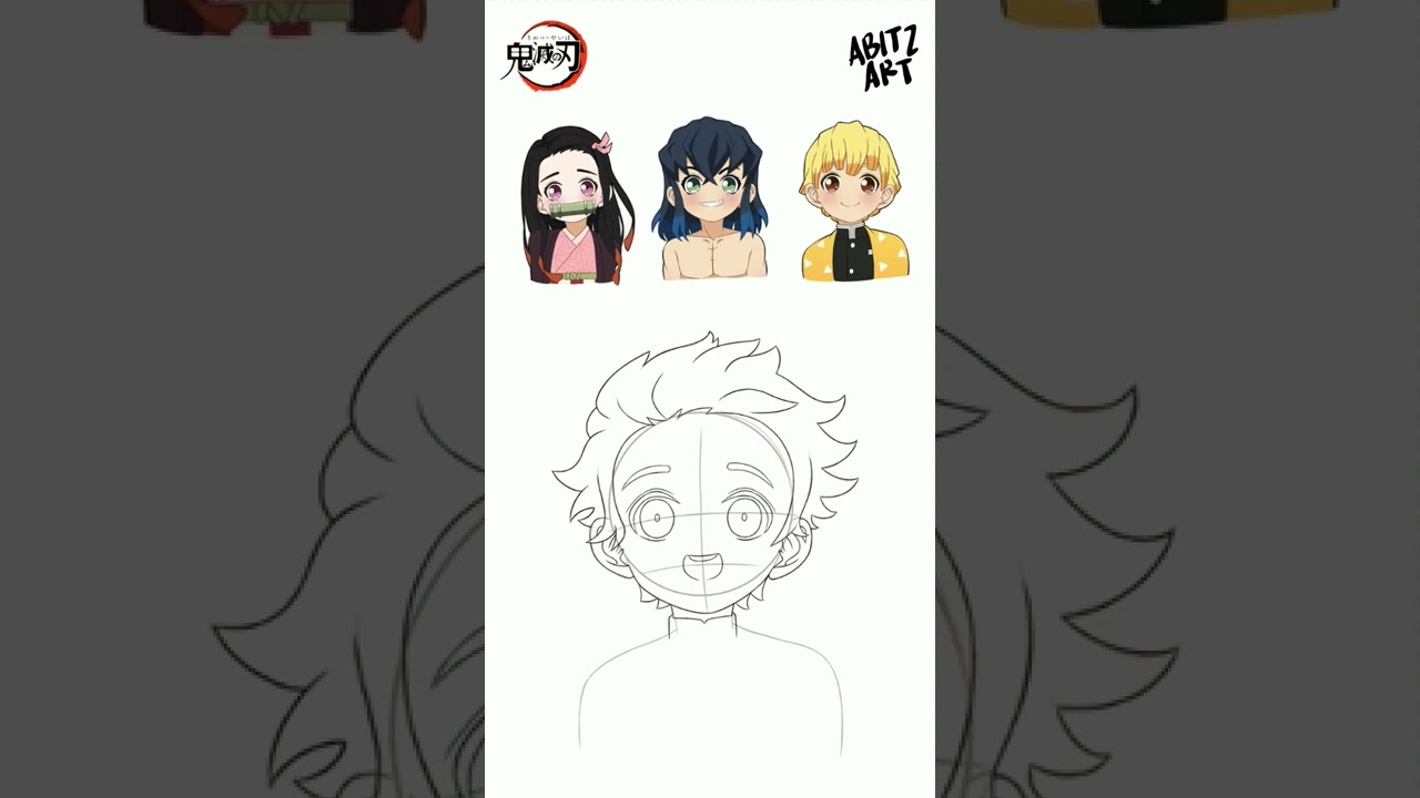Chibi Fan Art | Tanjiro Kamado #Shorts