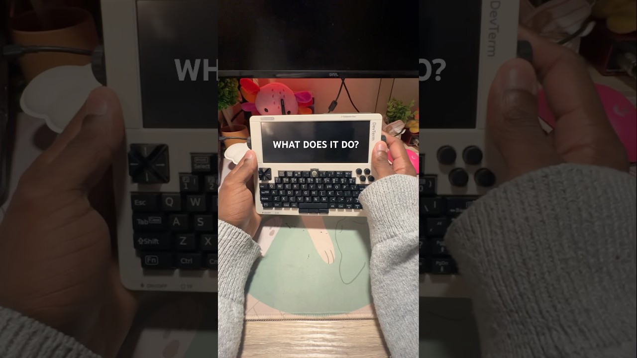 Clockwork Pi DevTerm | What can it do? #devterm #raspberrypi #pico8 #linux #linuxgaming #computer