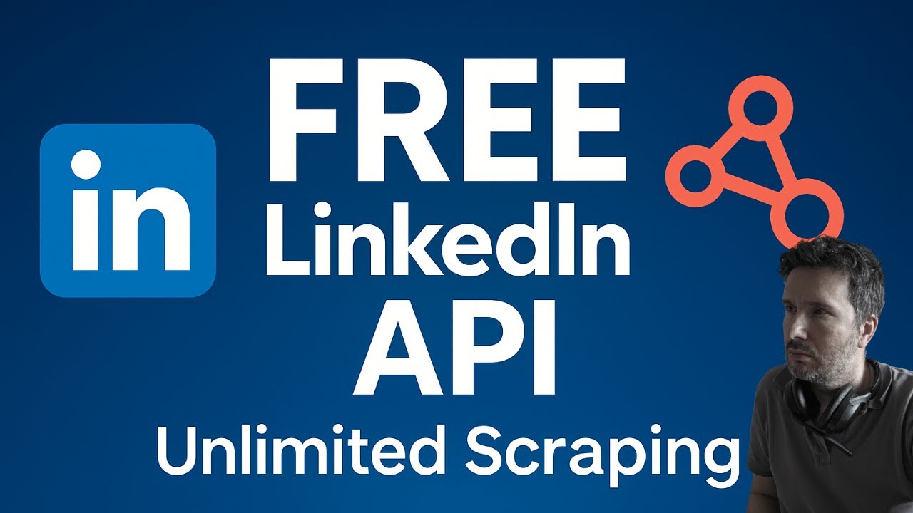 Unlimited FREE LinkedIn Scraping API (Self-Hosted, n8n Tutorial | May 2025)