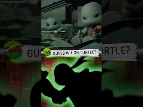 Guess which turtle did THIS! ???? | Teenage Mutant Ninja Turtles #Shorts
