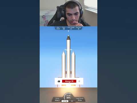 ELON MUSK OLUP UZAYA ROKET ATTIM !!! | #shorts #spaceflightsimulatorr #oyun #elonmusk #spacex #roket