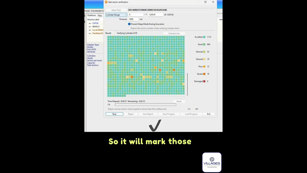 Discover How To Check A Drive For Bad Sectors | Part 5 🔍 #DriveHealth #DataProtection #TechTips