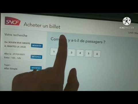 acheter un billet de train sur les machines à la gar: كيفية اقتناء تدكرة القطار في فرنسا