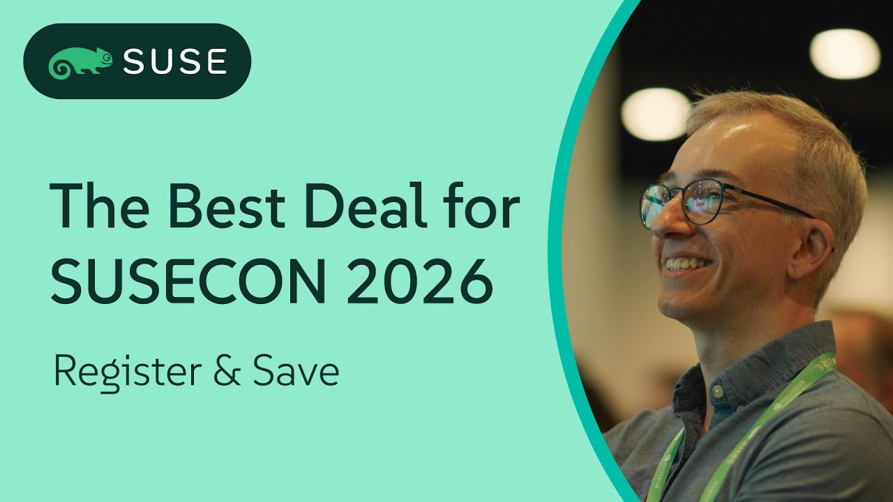 SUSECON 2026 Early Bird Special