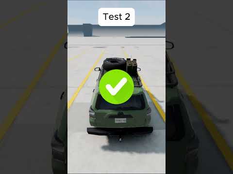 Toyota 4Runner against the Suspension Test #beamngdrive #beamngcrashes #beamng #gaming