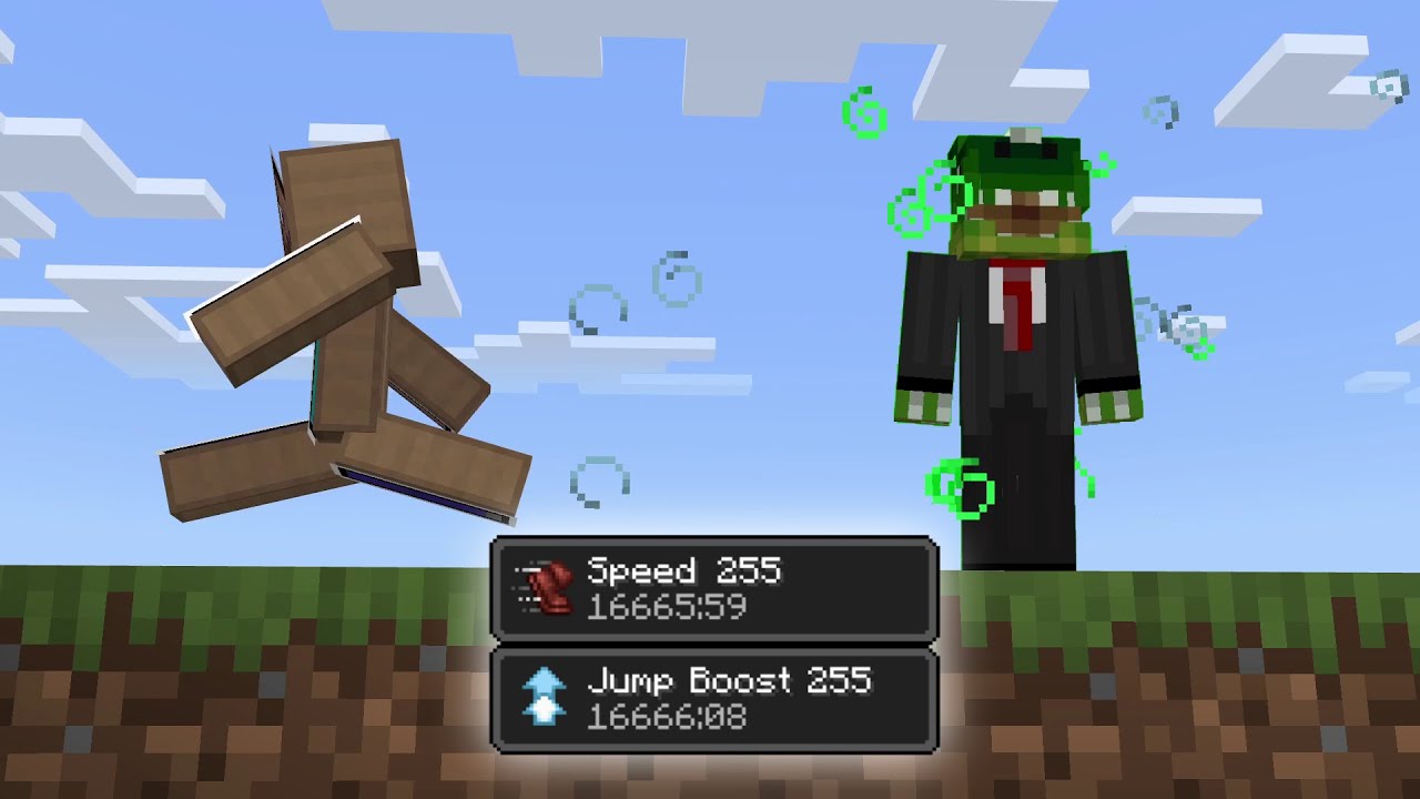 Can I beat Minecraft, But Speed and Jump progressively increase..? Ft. Robotdinosaur143