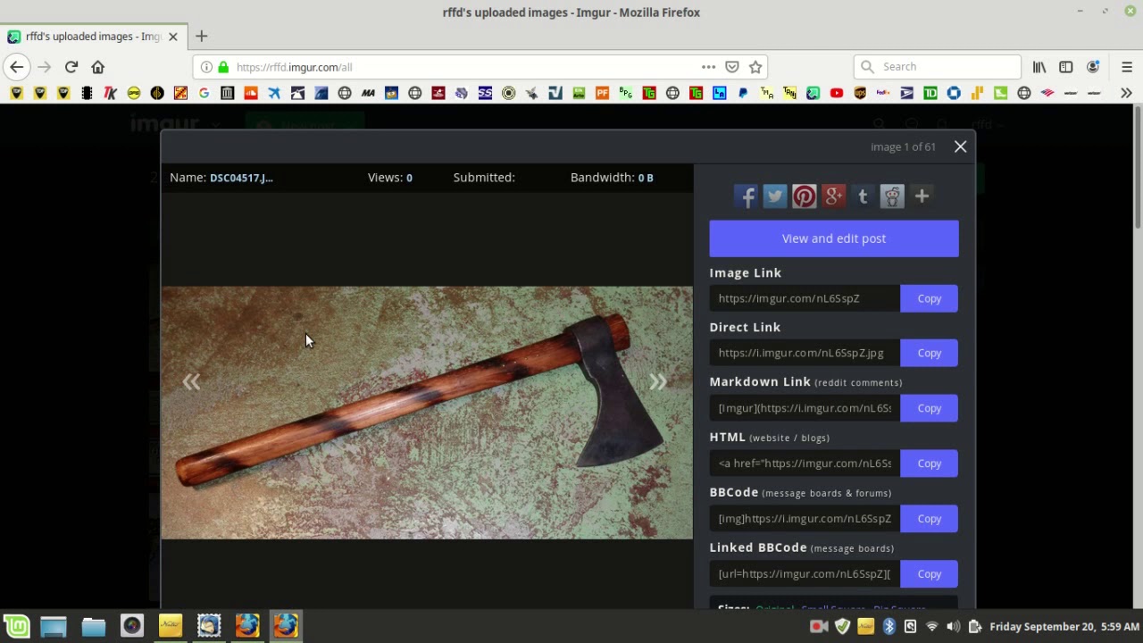 How to use Imgur to post images