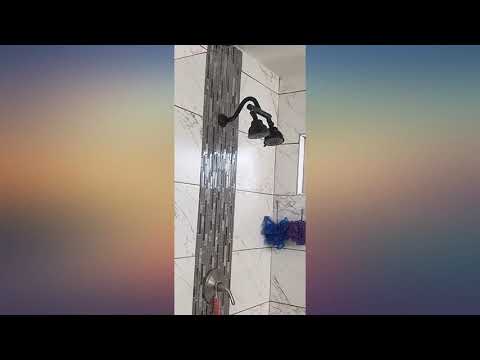 HAOXIN Double Shower Head with Manifold Shut-Off Valve and Shower Arm Dual Shower review