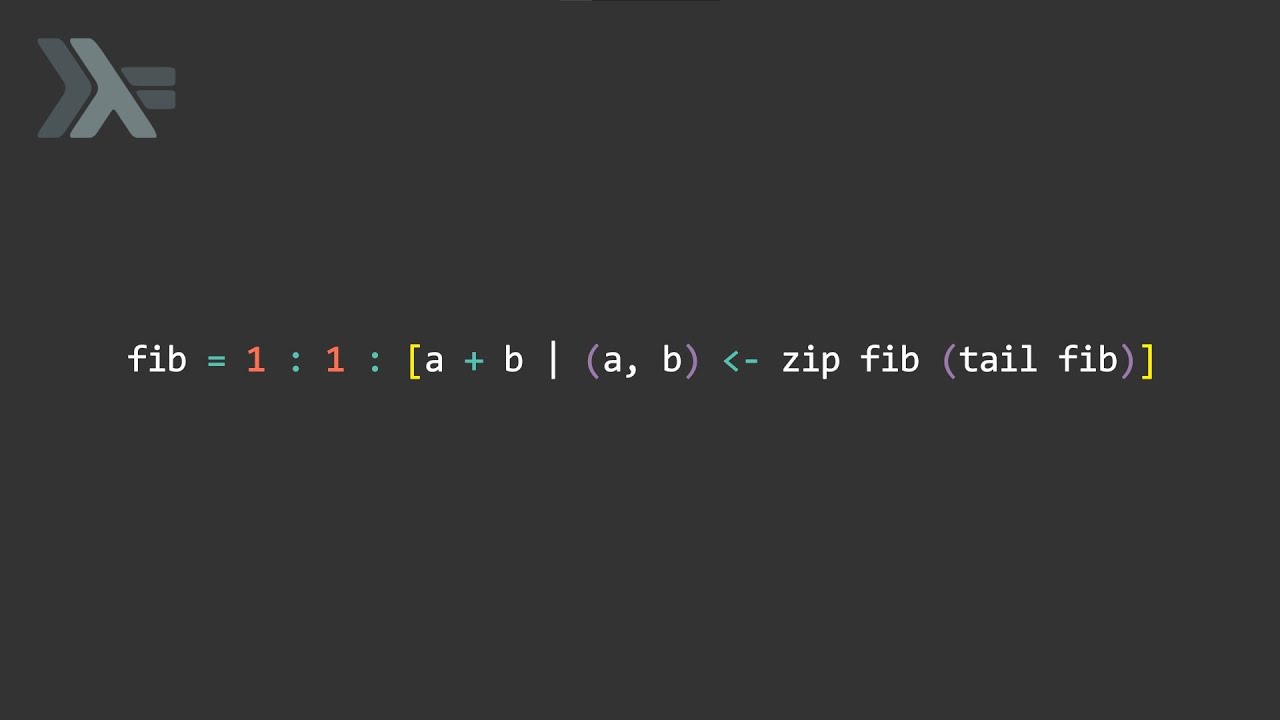 Haskell: Fibonacci sequence