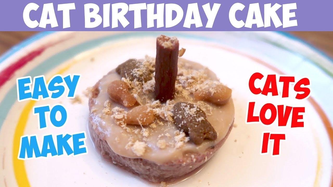 Simple And Easy Cat Birthday Cake Recipe - Happy 4th Birthday Stella and Boo!
