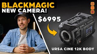Blackmagic Design URSA Cine 12K LF Digital Film Camera Body - What To ...