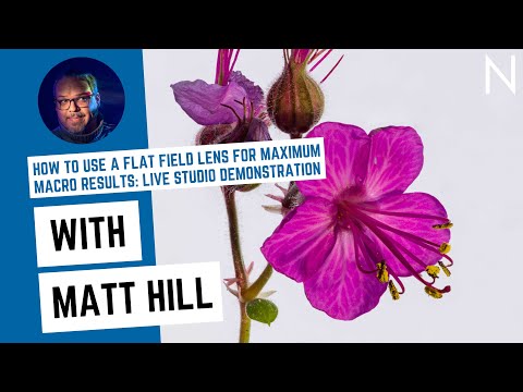 How to Use a Flat Field Lens for Maximum Macro Results + Live Studio Demonstration