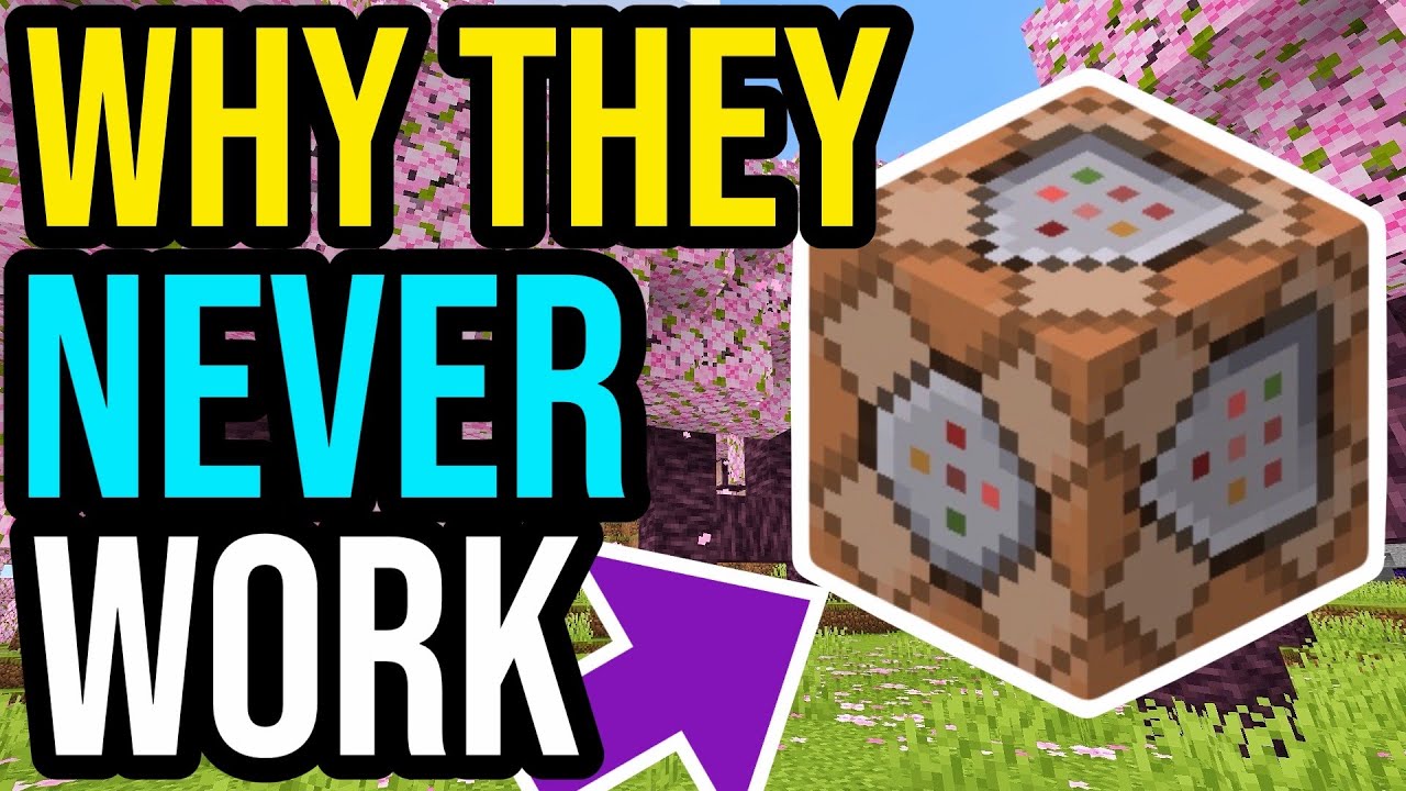 Why Command Blocks NEVER Work For YOU! In Minecraft Bedrock PS4/5, Xbox, MCPE, Switch & Java!